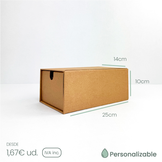Cajón de cartón marrón PERSONALIZADO – Kartokraft